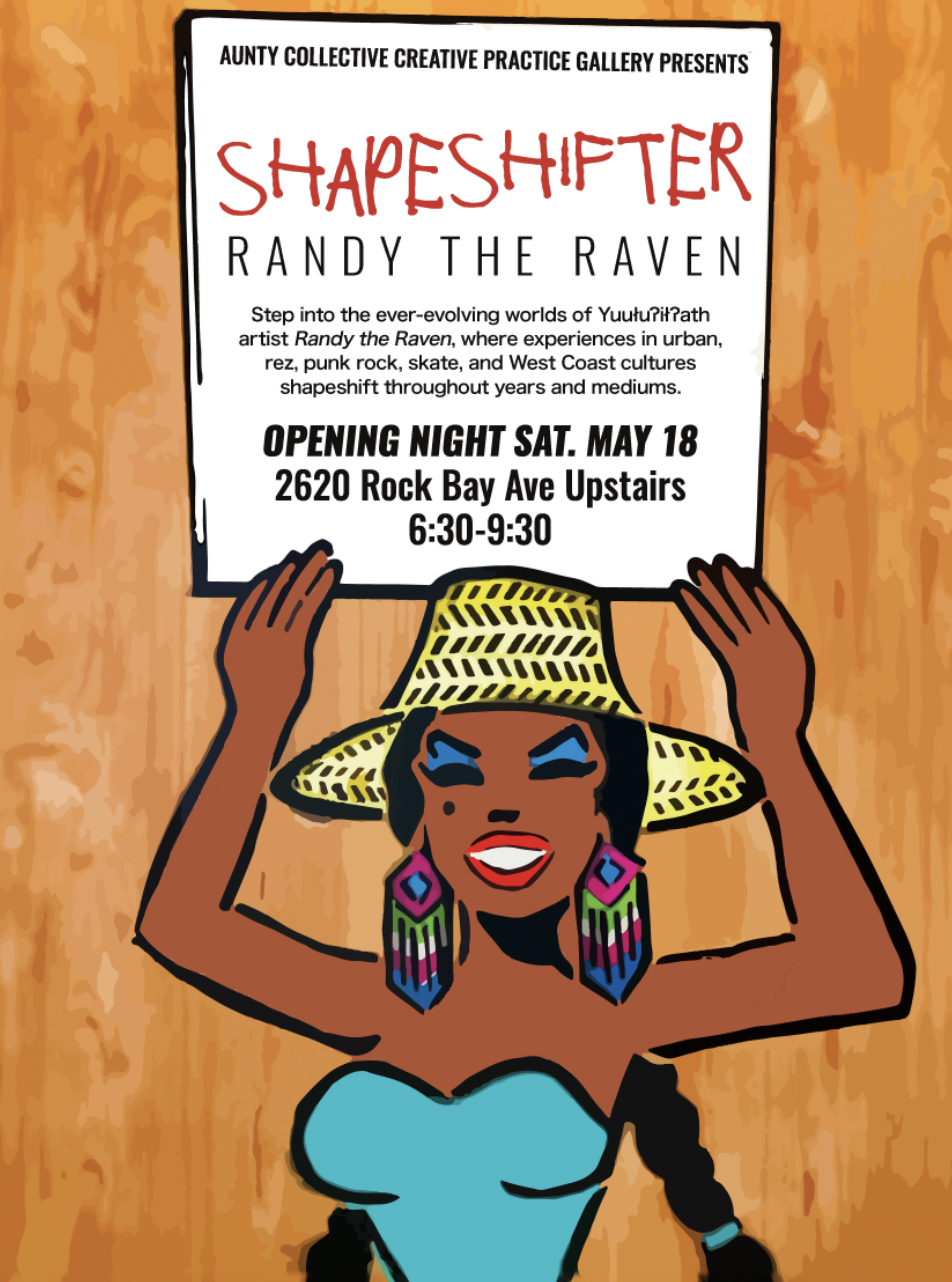 SHAPESHIFTER: Randy the Raven – Aunty Collective