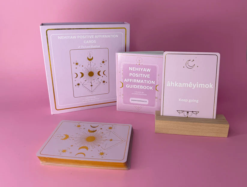 Nehiyaw Positive Affirmation Cards – Aunty Collective