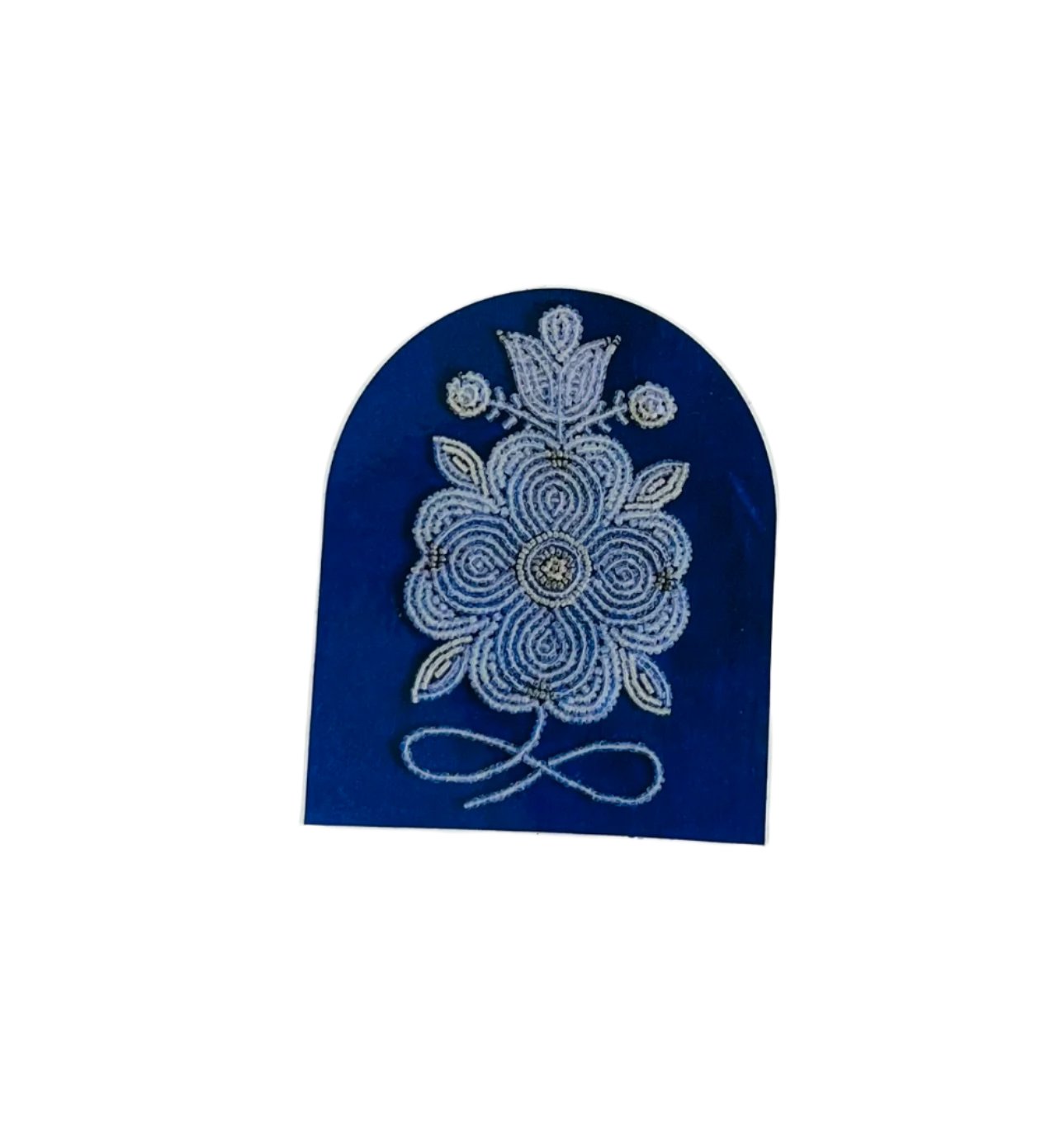Small Beaded "si-kom-di-loo" Sticker – Aunty Collective