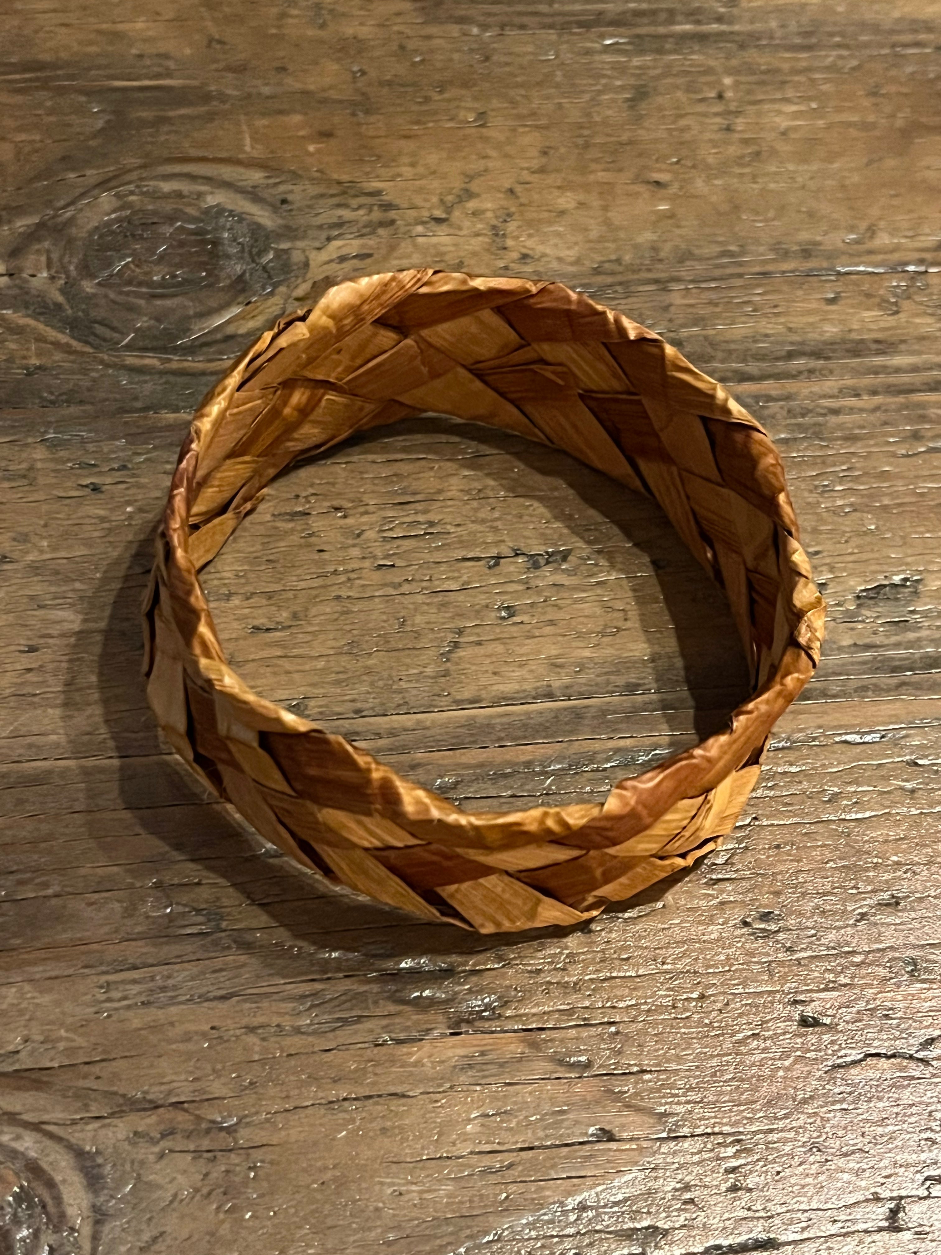 Cedar Woven Bangle Bracelet – aunty-collective