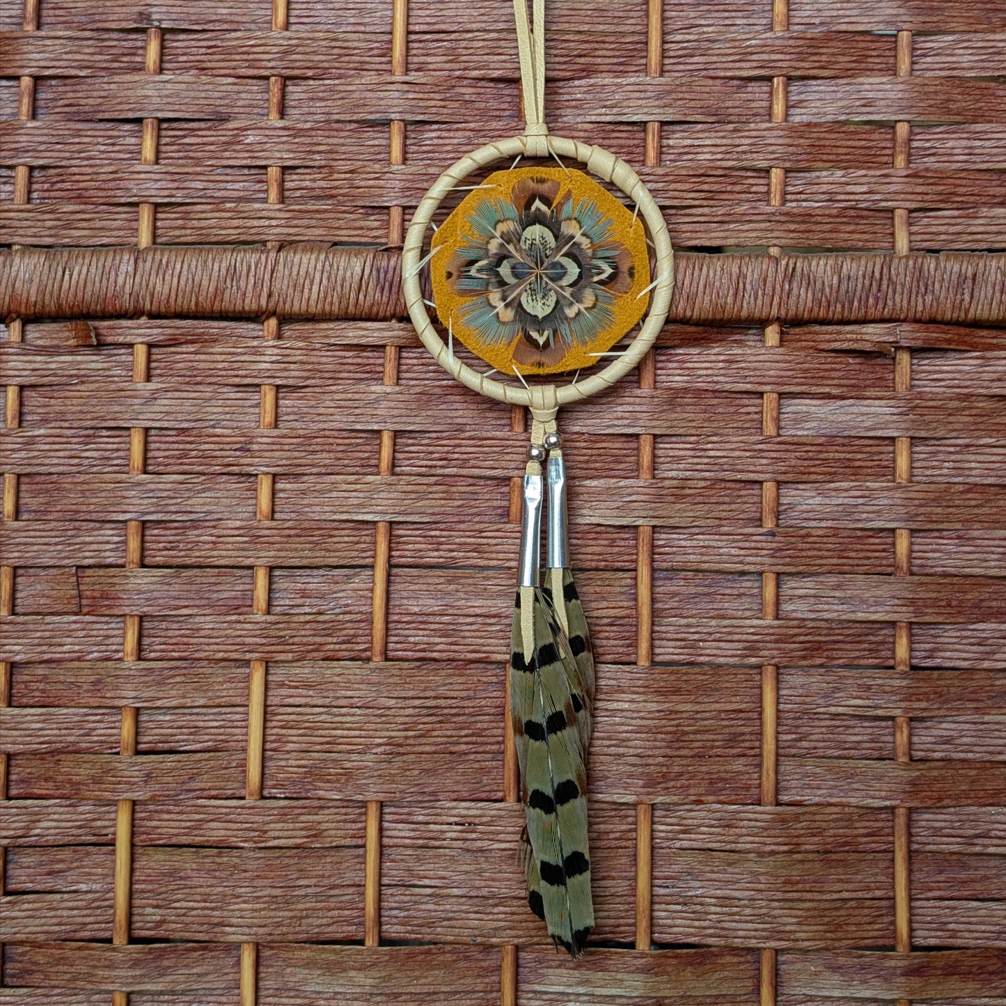 Small Feather Art Medicine Shields | Rebecca Maracle – Aunty Collective