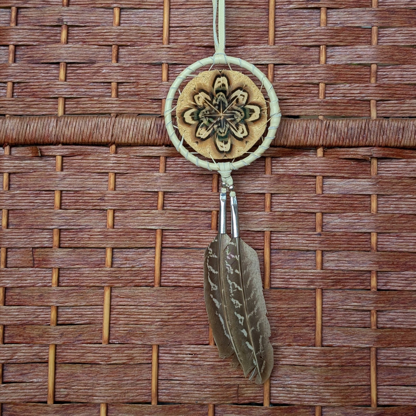 Small Feather Art Medicine Shields | Rebecca Maracle – Aunty Collective