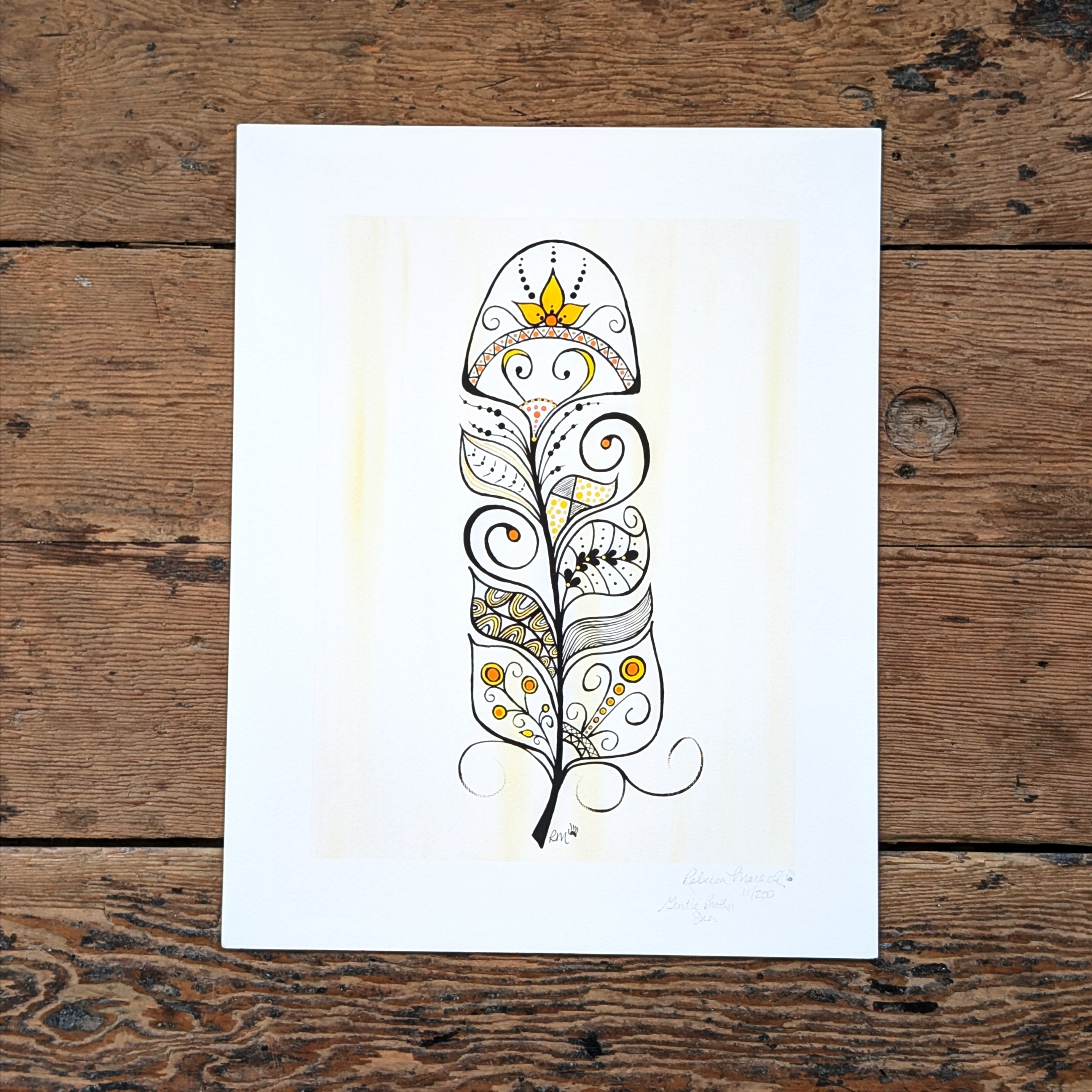 "Gentle Brother Sun" Limited Edition Art Print | Rebecca Maracle ...