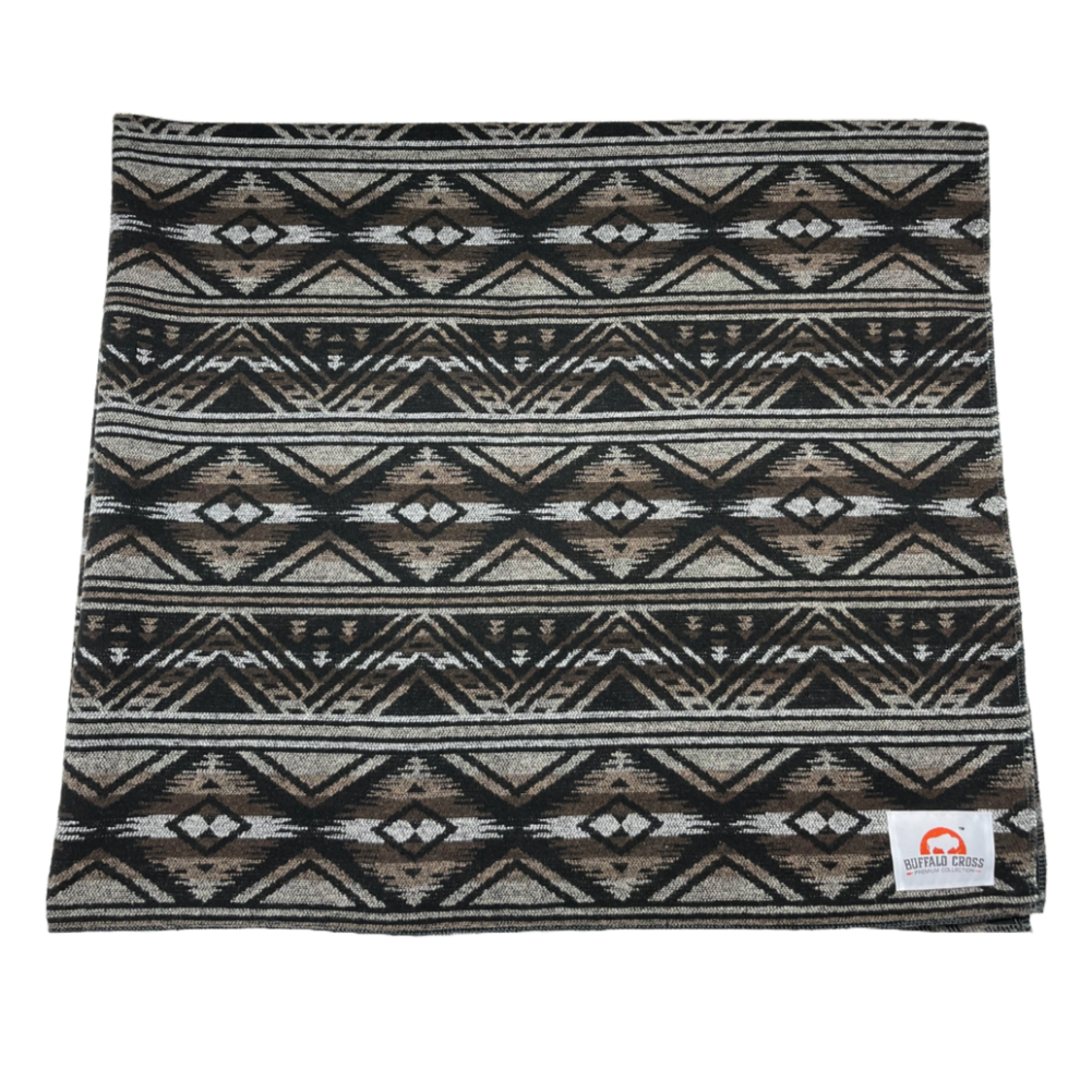 Rocky Mountain View Throw Blanket | Buffalo Cross – Aunty Collective